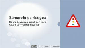 Un semáforo con prácticas de riesgo utilizando móviles o redes – TiCam